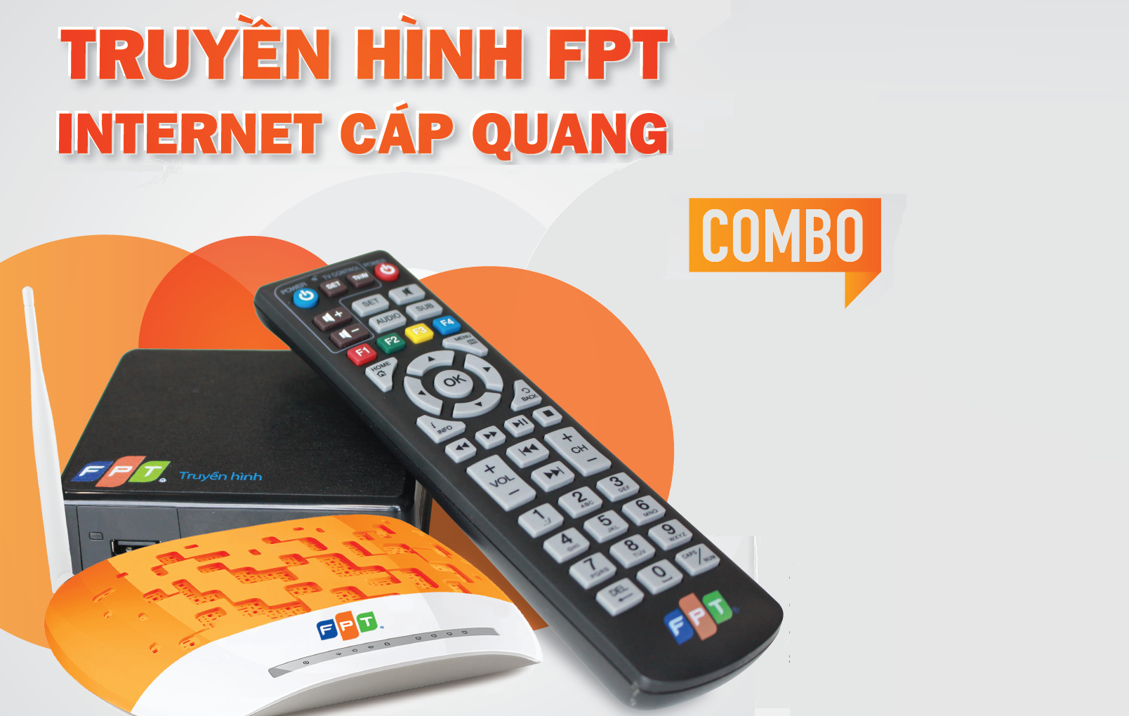 Gói Combo internet + truyền hình FPT giá rẻ | FPT Telecom Huế