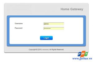 Đổi mật khẩu wifi Modem wifi G97D2 FPT trong 4 bước